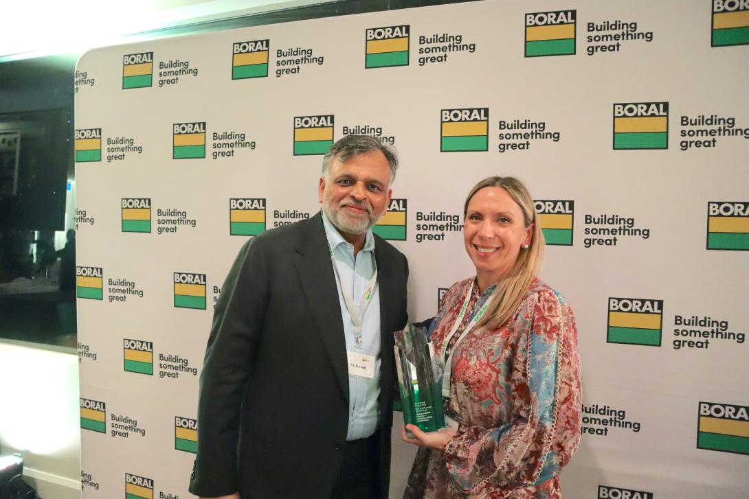 Amanda Urban Wins CEO STAAR Award | Boral