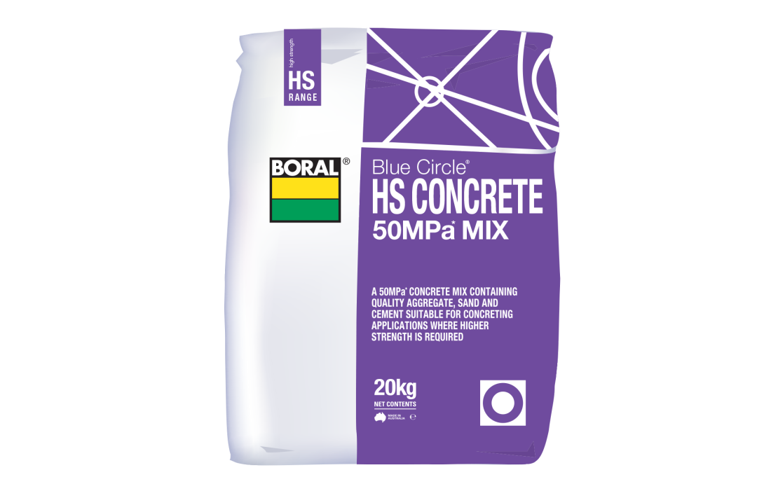 HS Concrete 50MPa* Mix | Boral