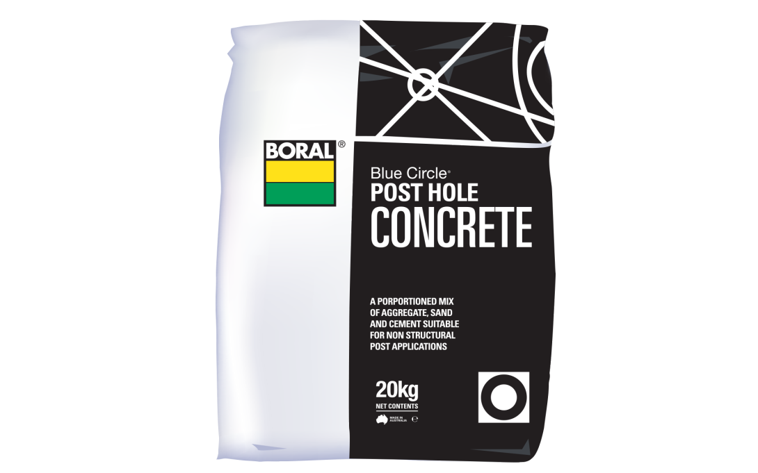 Post Hole Concrete Mix | Boral
